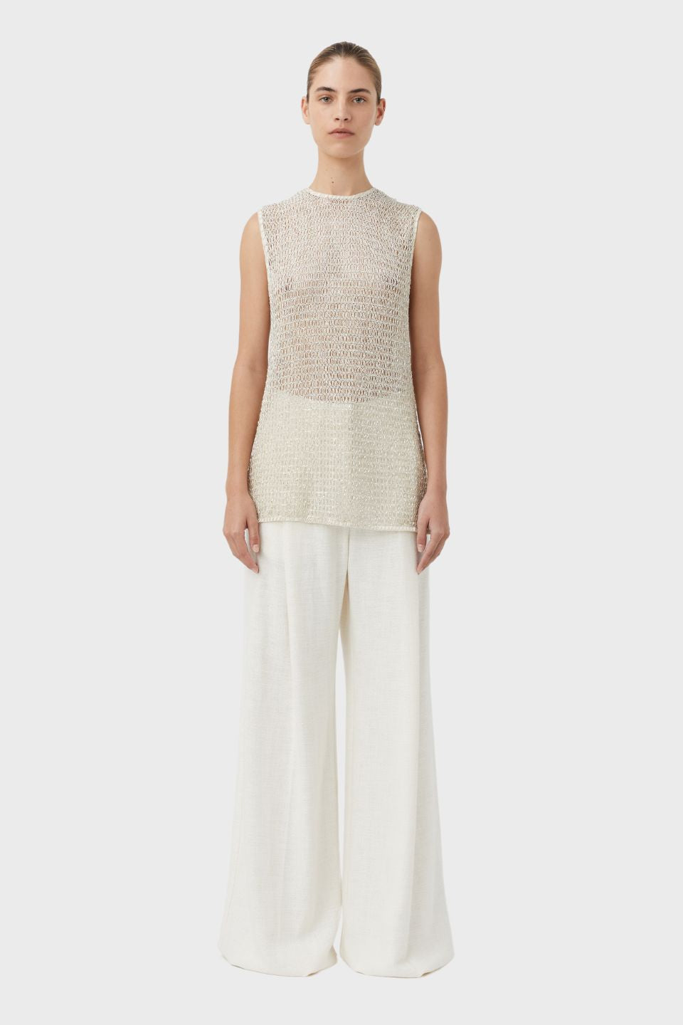 Camilla And Marc Alabastar Beaded Top